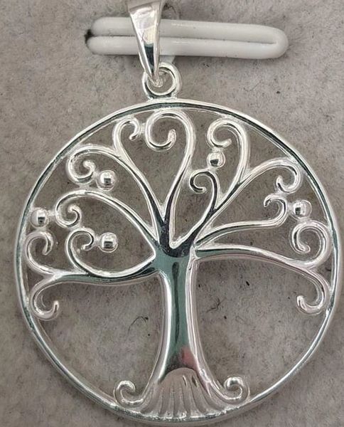 Sterling Silver Tree of Life Pendant