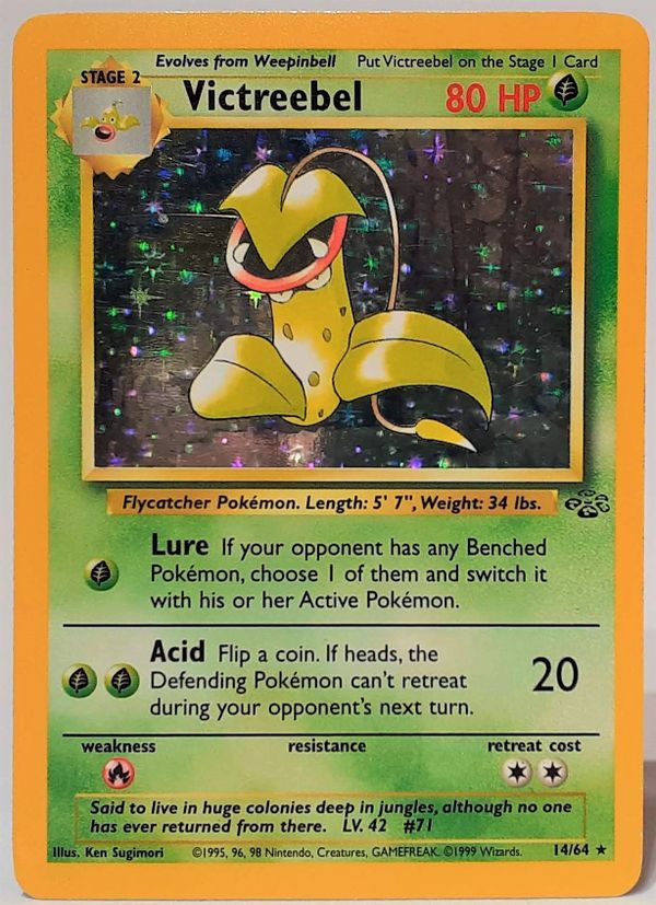 Pokemon Victreebel Card