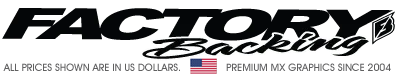Factory Backing Mx Graphics USA