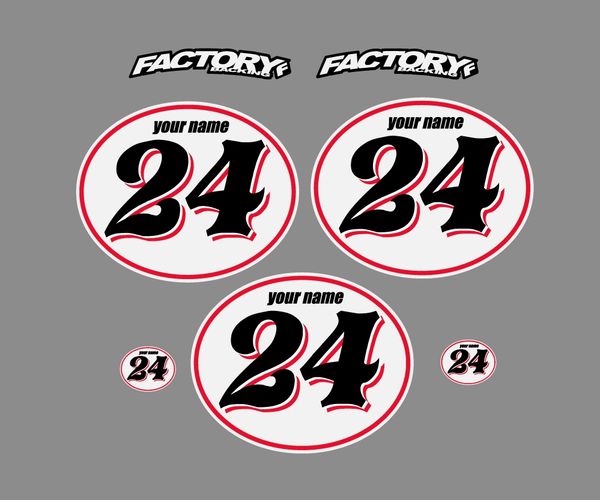 Vintage Racing Number Fonts