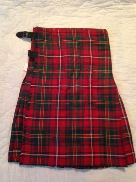 Kilt - Modern Hay Tartan, Lightly Used