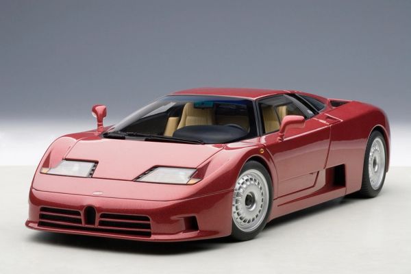 1991 BUGATTI EB110 GT DARK RED 1:18 BY AUTOart MODELS 70977