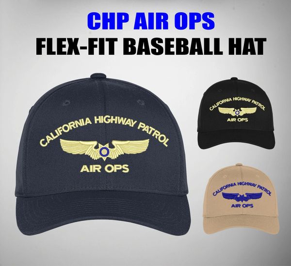 *1Z CHP SHOULDER AIR OPS FLEX FIT BASEBALL CAP