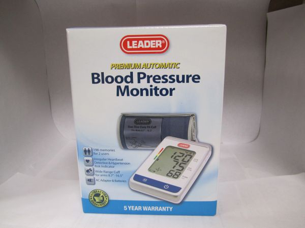 Leader Premium Automatic Blood Pressure Monitor