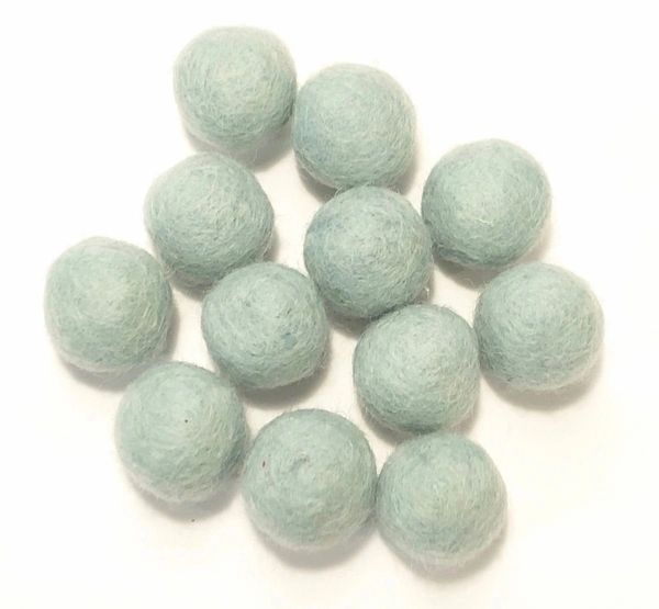 24PC Single Color Pack - SKY Felt Balls