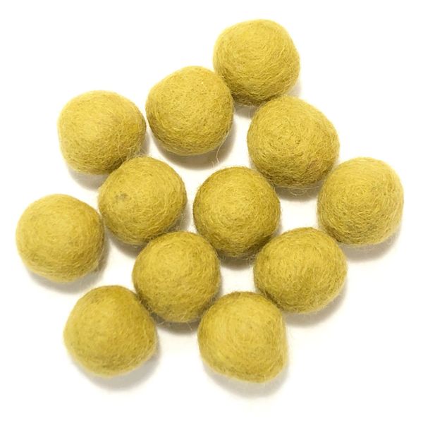 24PC Single Color Pack - LIMON Felt Balls