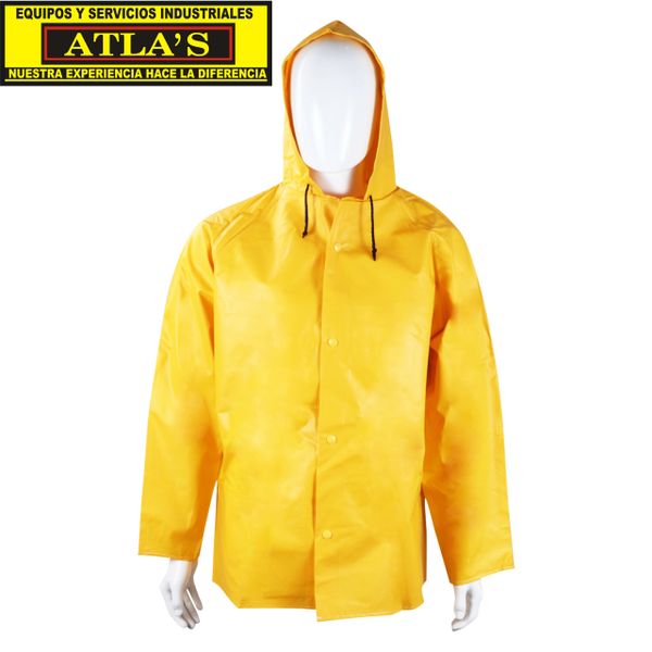 SACO IMPERMEABLE CON CAPUCHA