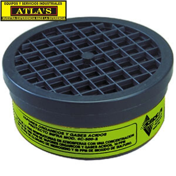 CARTUCHO PARA PESTICIDAS E INSECTICIDAS SIISA MOD. 4C-500-3