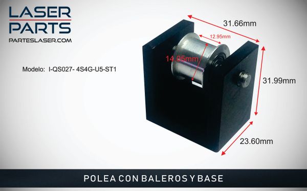 POLEA CON BALERO Y BASE
