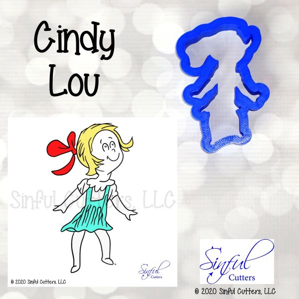 Cindy Lou Who Book Illustration