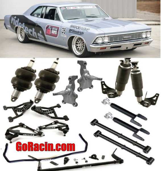 Ridetech Air Suspension System, 1964-1967, GM "A" Body, Chevelle, GTO ...
