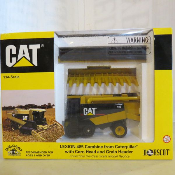 Caterpillar Lexion 485 Combine, 1/64 scale, CAT-55028-B