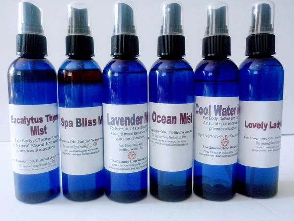 Body Mist - Earthy Scents | Refreshing Spray for Body and All over ...