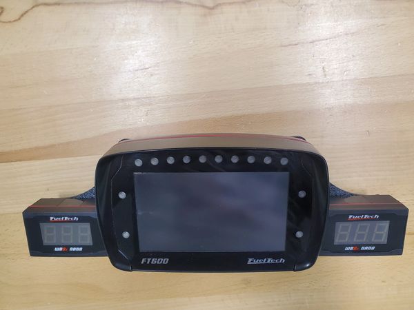 Dual O2 mount plate for Fuel Tech FT600 | Leash Electronics