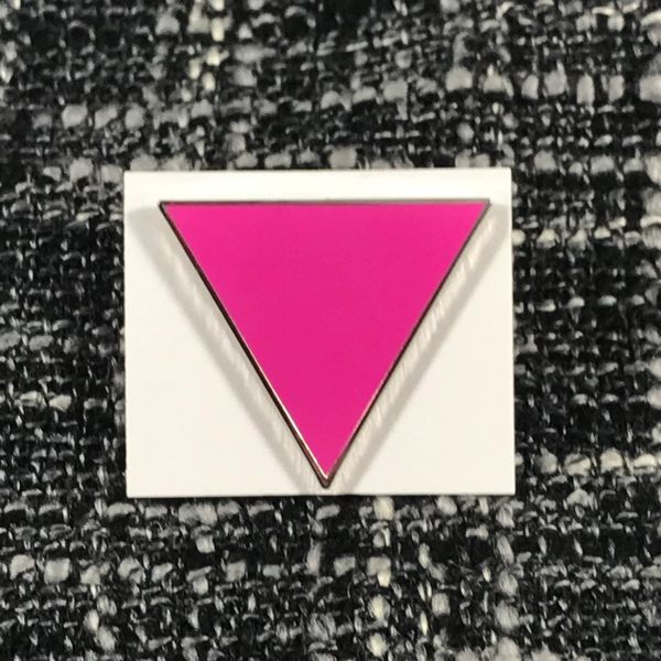 Pink Triangle pin