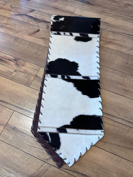 Cowhide Table Runner | Spunky Steer