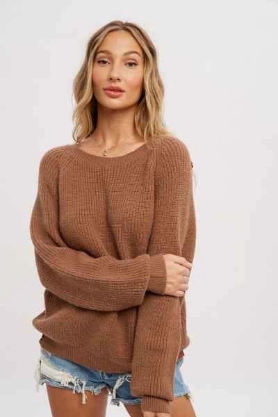 Crochet Cross Back Sweater | Spunky Steer