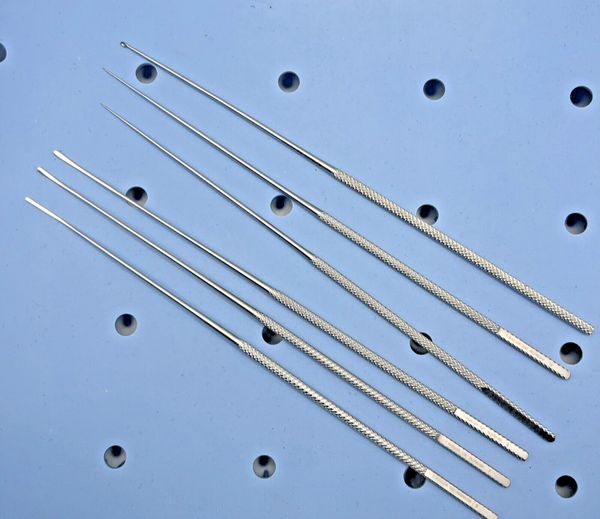 V. Mueller NL3785 Microsurgery Rhoton Neuro Set of 6, Probes, Needle ...