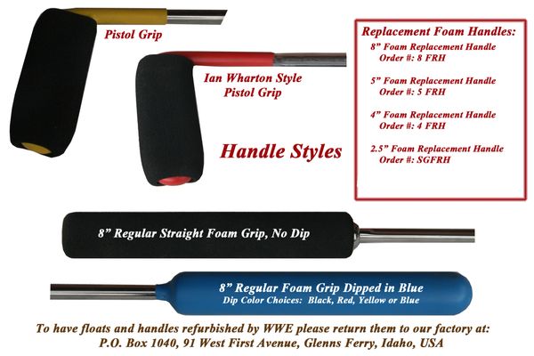 Foam Replacement Handles