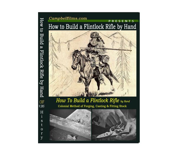 How to Build a Flintlock Rifle by Hand -Forging Casting Finish Muzzle