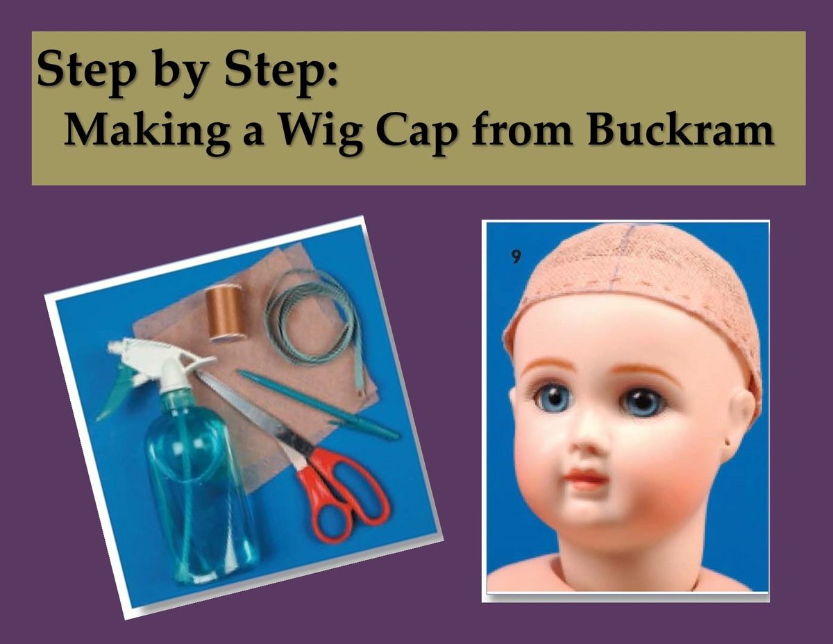 Making a Wig cap for a mohair wig