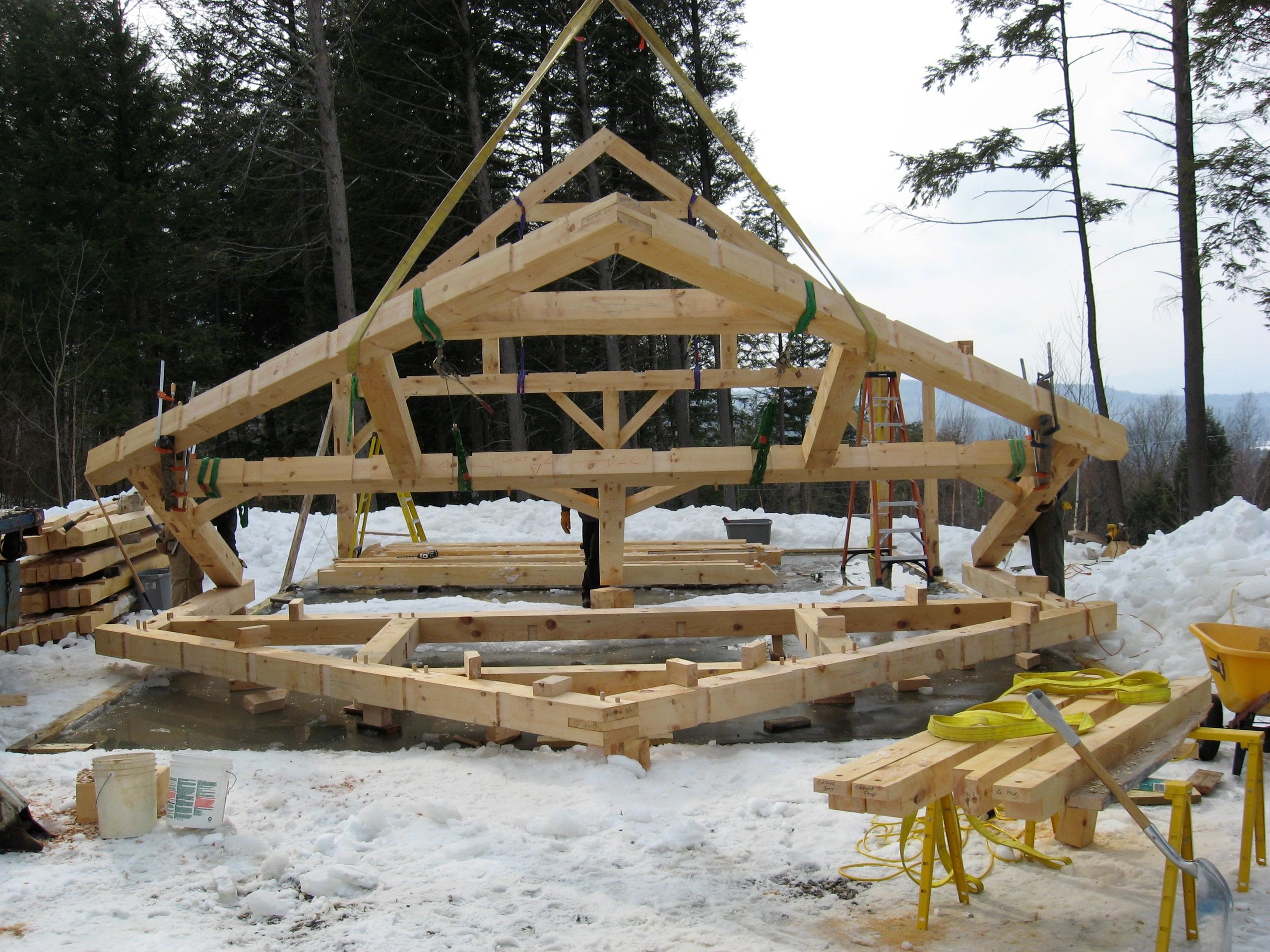 Custom Timber Frame Houses | Slick Timberworks
