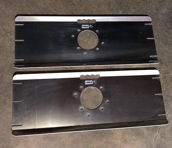 Toe Plates Aluminum- UTV 4 on 137mm and 4 on 156mm