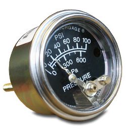 Murphy Oil Pressure Mechanical Switch Gauge 0-100 PSI Single Contact