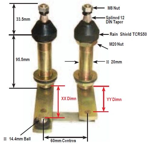 Double Pivot Assembly 102.80mm