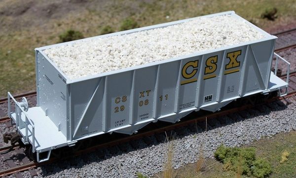 81706:WALTHERS 100 TON ORTNER HOPPER GRAVEL Load