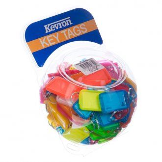 Kevron ID30 Counter Display x 100 Giant Key Tags