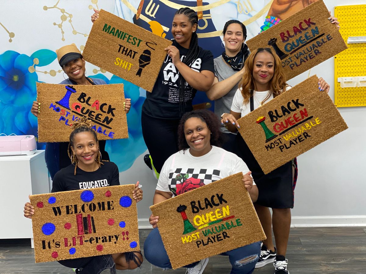 Drunken Mat Painting Party $200 BOOKING FEE