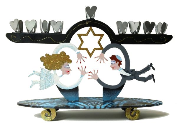 Small Wedding Menorah