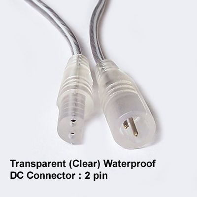 2 Pin Connector 20 AWG Wire : Slim Fit : Male & Female Set