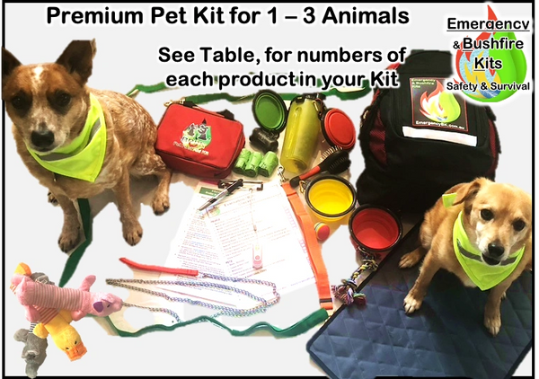 Premium Pet Kit for 1 (or 2 or 3)