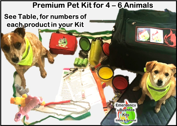 Premium Pet Kit for 4 (or 5 or 6)
