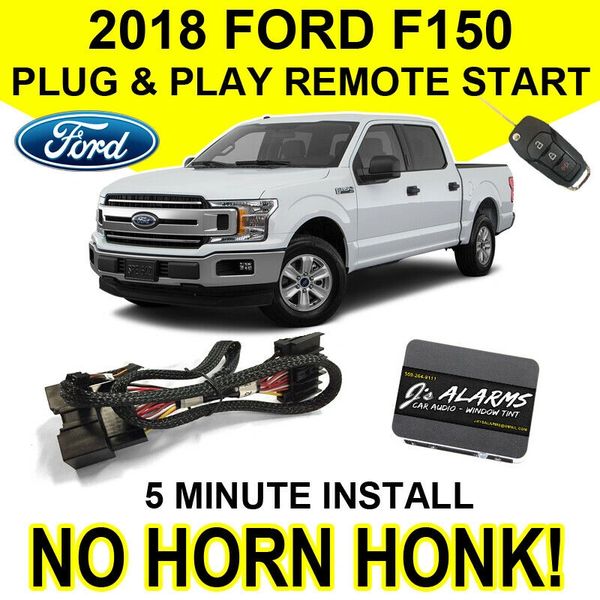 2018 Ford F-150 Remote Start Plug & Play Install F150 No Horn Honk ...