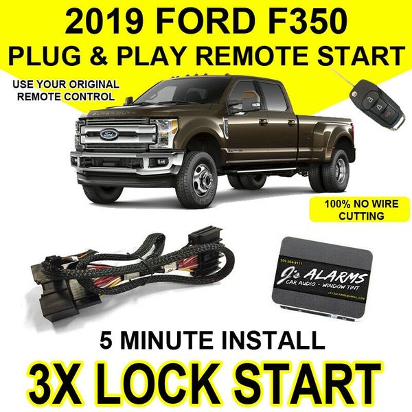 2019 Ford F-350 Remote Start Plug & Play Easy Install F350 Super Duty FO2