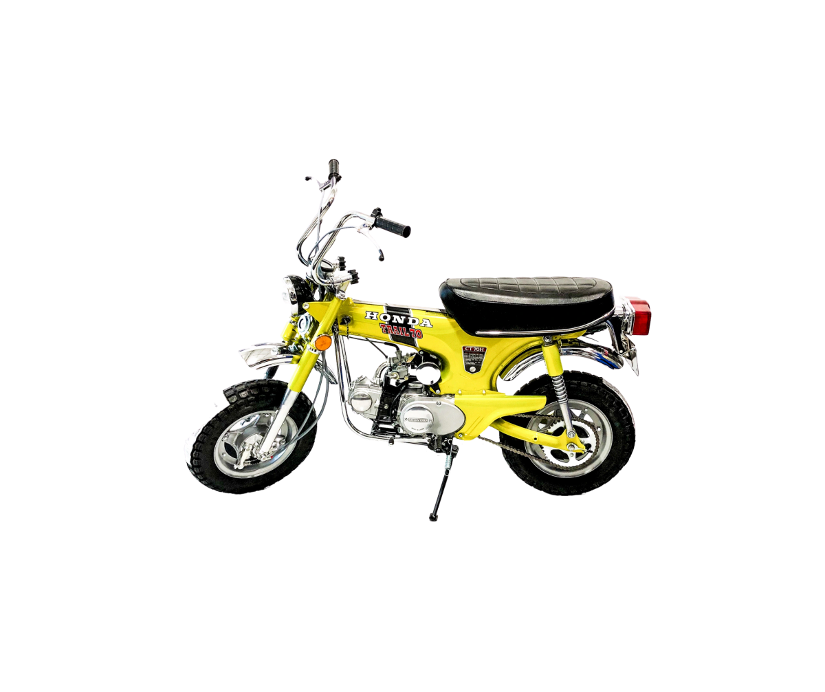 01 - Complete Honda CT70 Paint Job