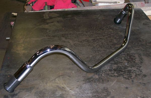 Flanders Style #11 • Handlebar for Harley Knucklehead WL UL • Chopper ...