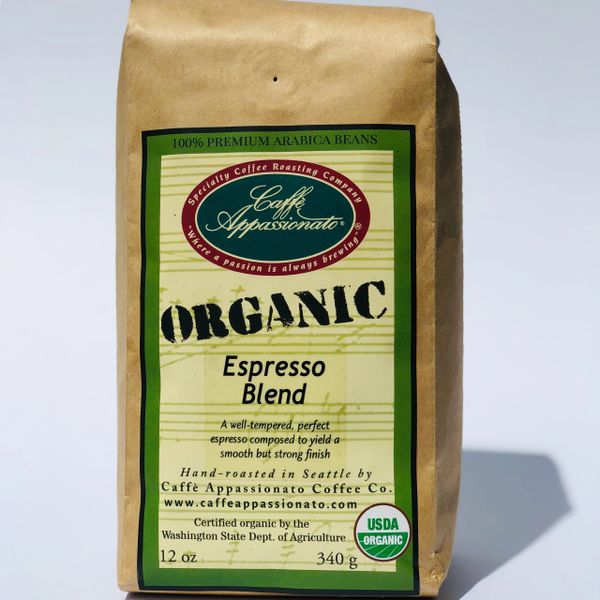 12oz Organic Espresso Blend