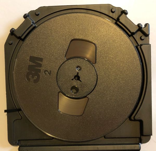 3M 7" Plastic Reels 1/4" Tape w/Plastic Storage Box