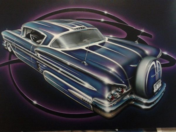 1958 Chevy Impala Poster