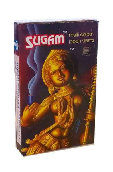 Sugam Multi Color Loban Stems (Dhoop Sticks)