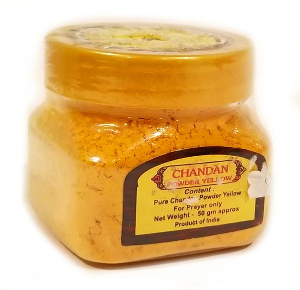 Chandan Powder (Yellow) for Pooja