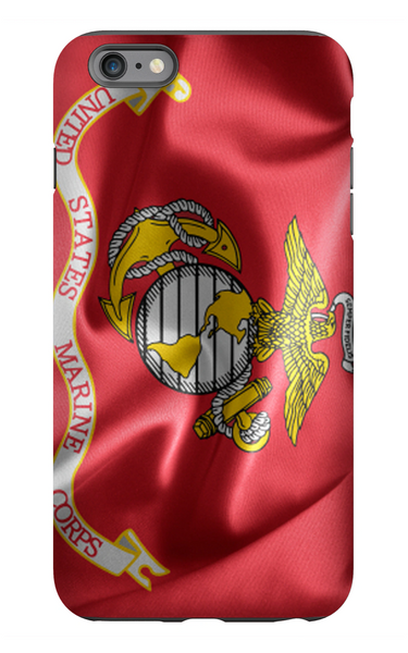 805. U.S. Marines Flag Tough Phone Case