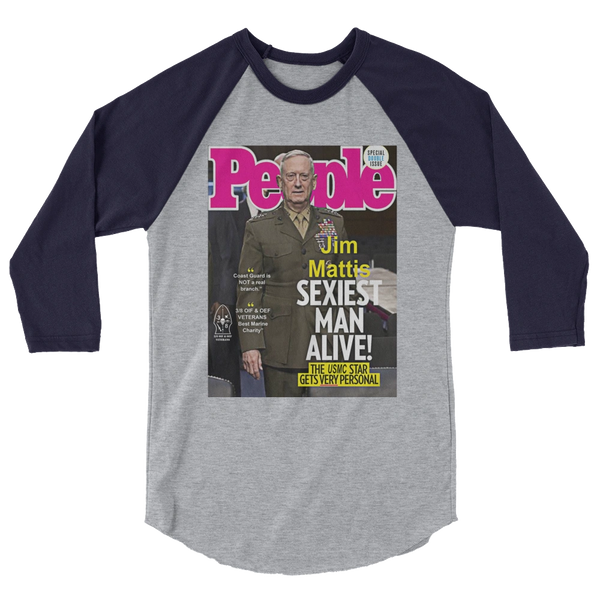 205 Sexiest Man Alive Baseball T Shirt