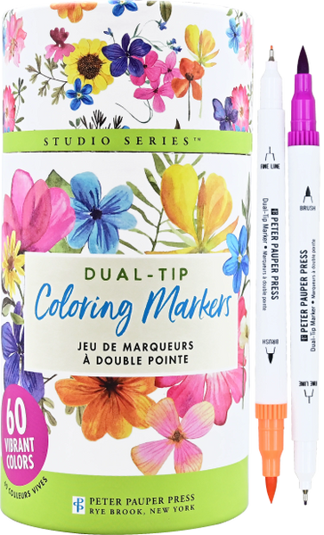 Studio Series Dual-Tip Coloring Markers (set of 60)