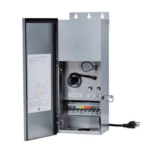 Corona Lighting 600 Watt Low Voltage Multi-Tap Transformer w/ Photocell ...