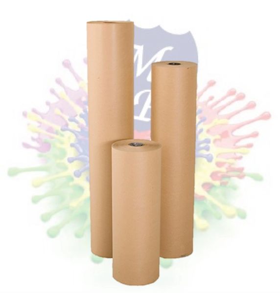 Masking Paper Roll Brown 50gsm - Choose From: 18", 36" or 48"